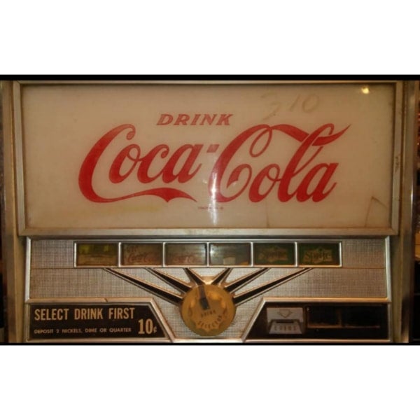 1960's Westinghouse Coca-Cola Vending Machine | Old Time "E" Antiques